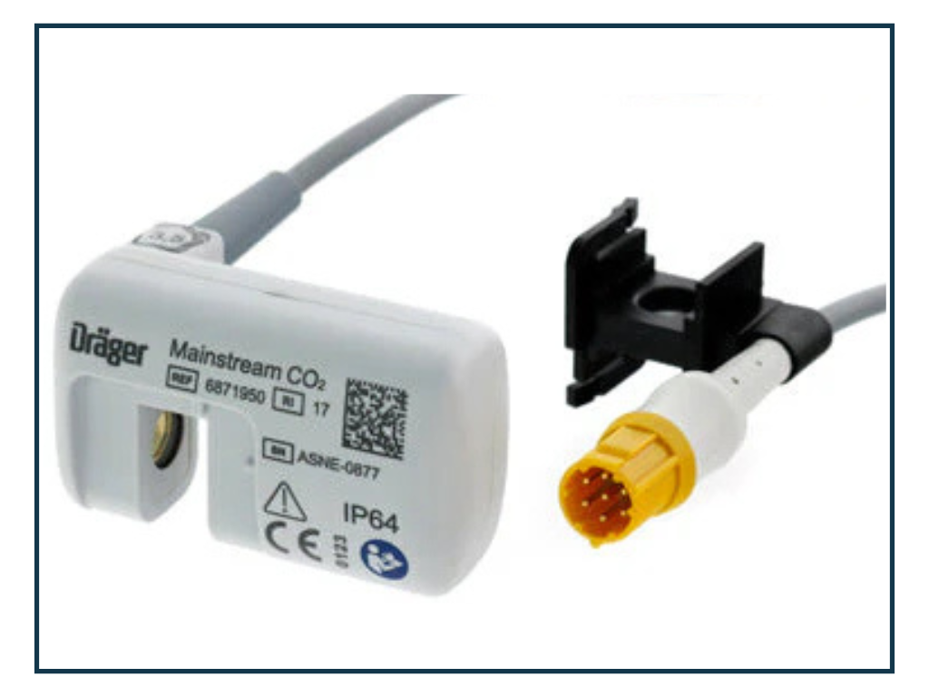 Drager Original EtCO2 Sensor Mainstream Capnography [Refurbished]