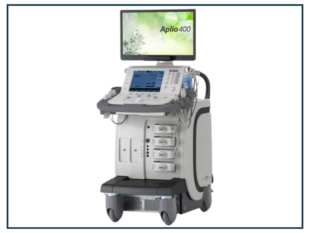 Toshiba Aplio 400 Ultrasound System With 2 Transducers [Refurbished]