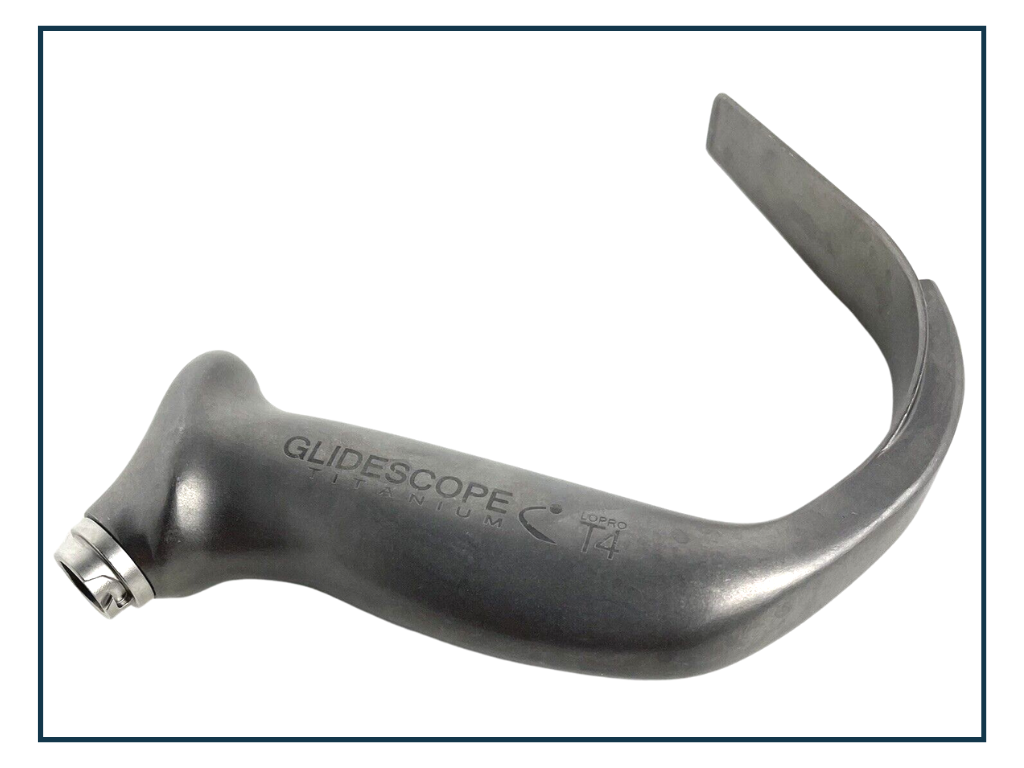 GlideScope Titanium T4 Lo Pro Blade AVL Video Laryngoscope [Refurbishe